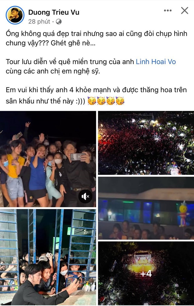 Dương Triệu Vũ hé lộ tình trạng hiện tại của Hoài Linh sau loạt ồn ào
